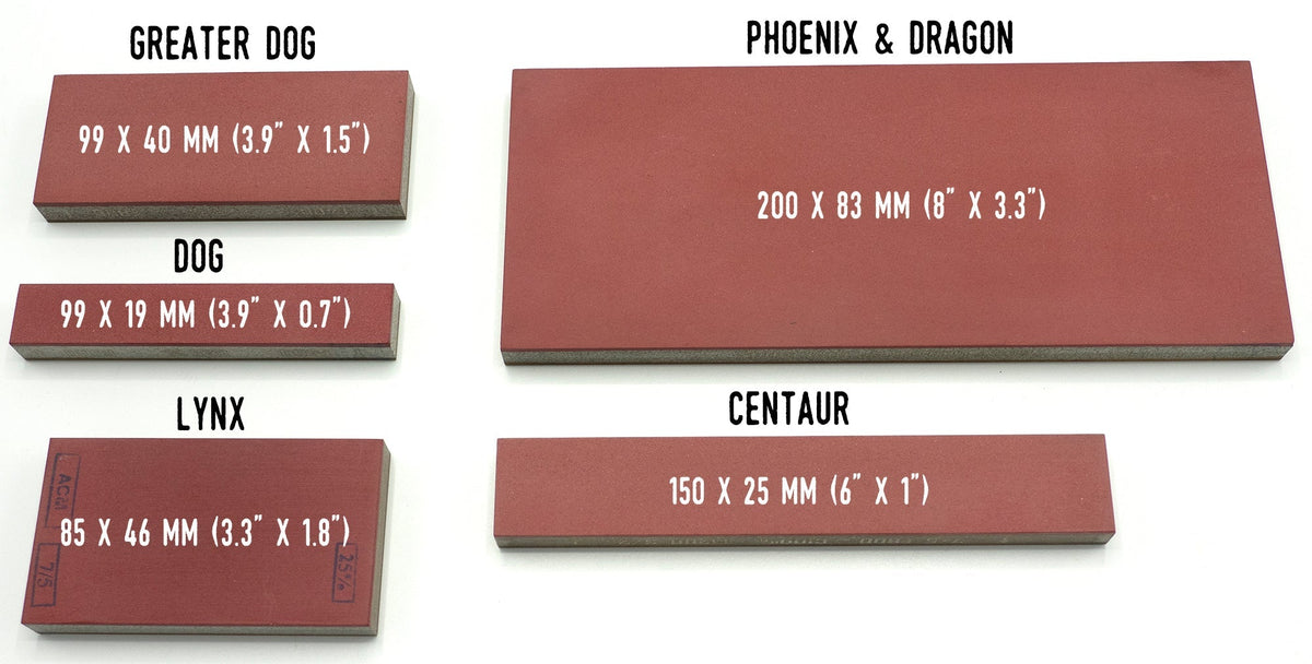 Venev Centaur Series Diamond de doble lado (3) Conjunto de piedra [6 " – Gritomatic